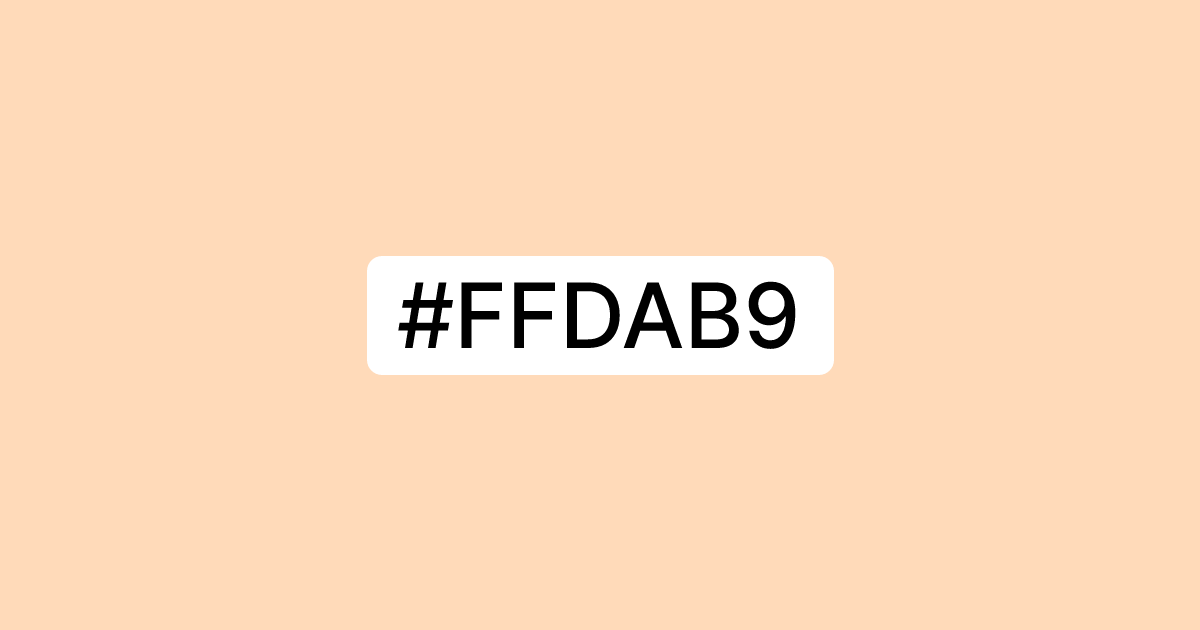 Acrylic Match | #ffdab9